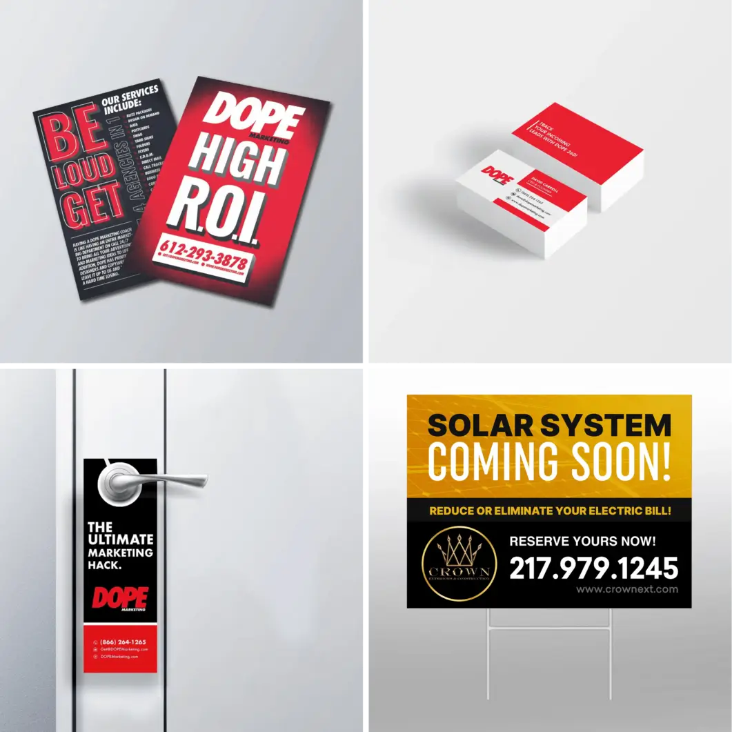 Homepage - Direct Mail by DOPE Marketing